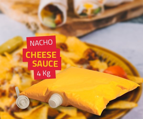 Salsa De Queso Cheddar 4 X 4 Kg Carsnack Chile Spa