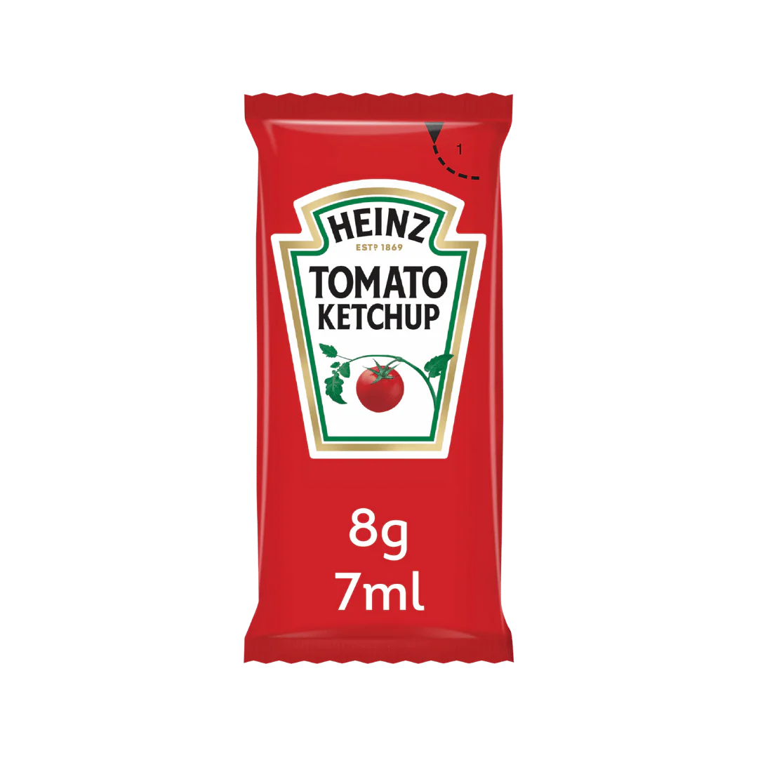 HEINZ KETCHUP SACHET 8G X 1000 UN – Carsnack Chile spa